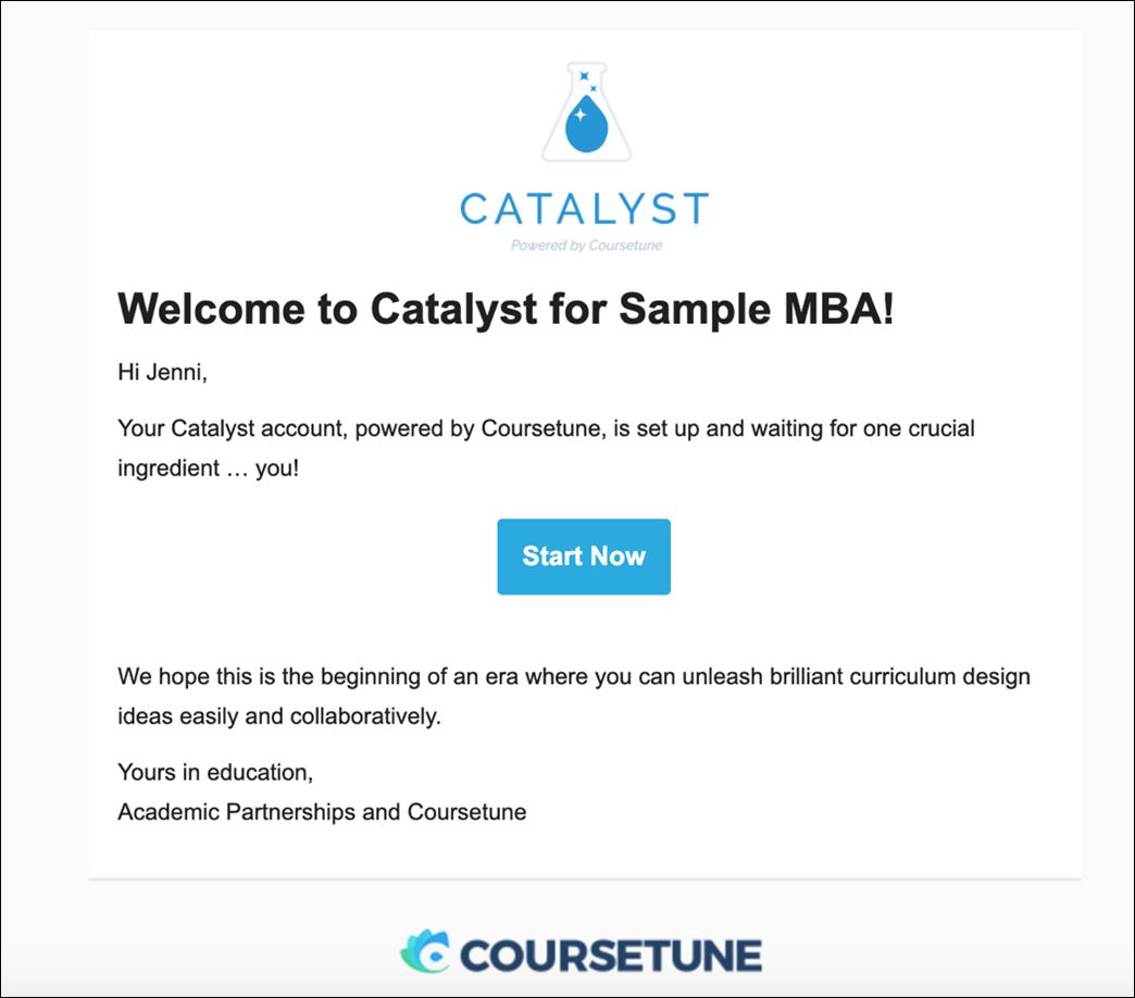 Catalyst Login Guide – Coursetune Support